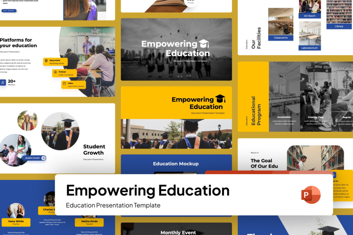 Empowering Education PowerPoint Template | Nulivo Market